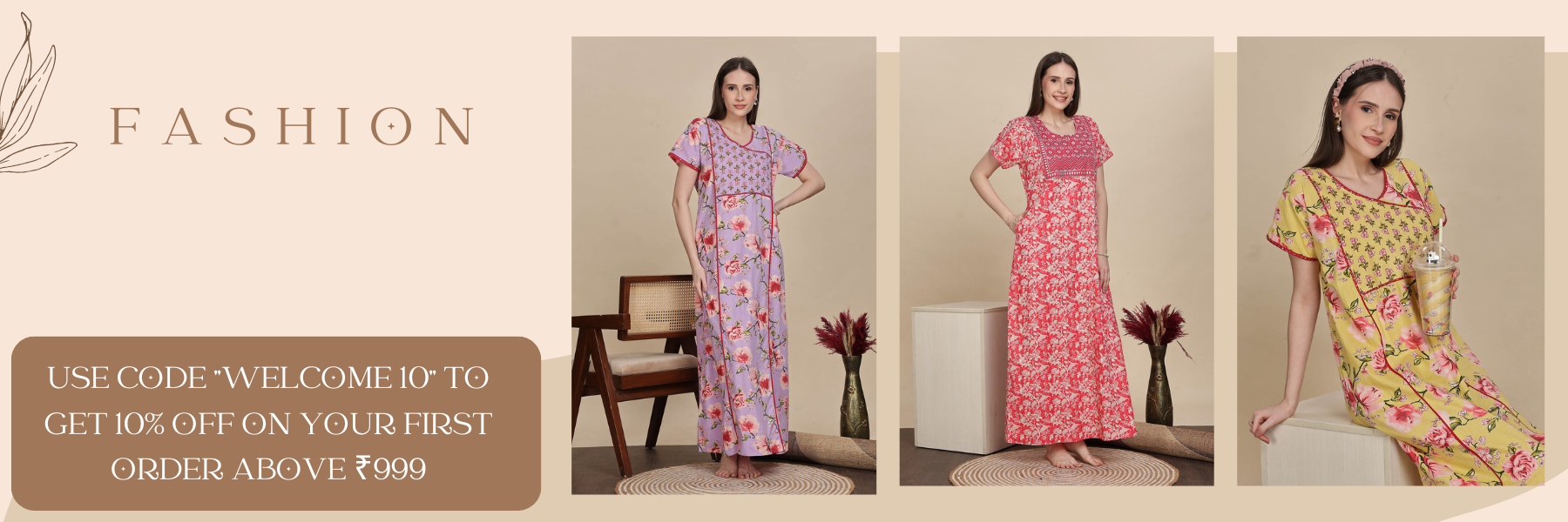 The Rise of Pure Cotton Nighties in India's Sleepwear Fashion – 9shines ...