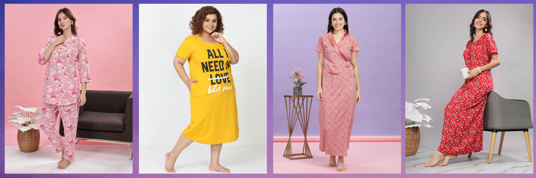 How to Choose the Right Nightwear Size for Women – 9shines label