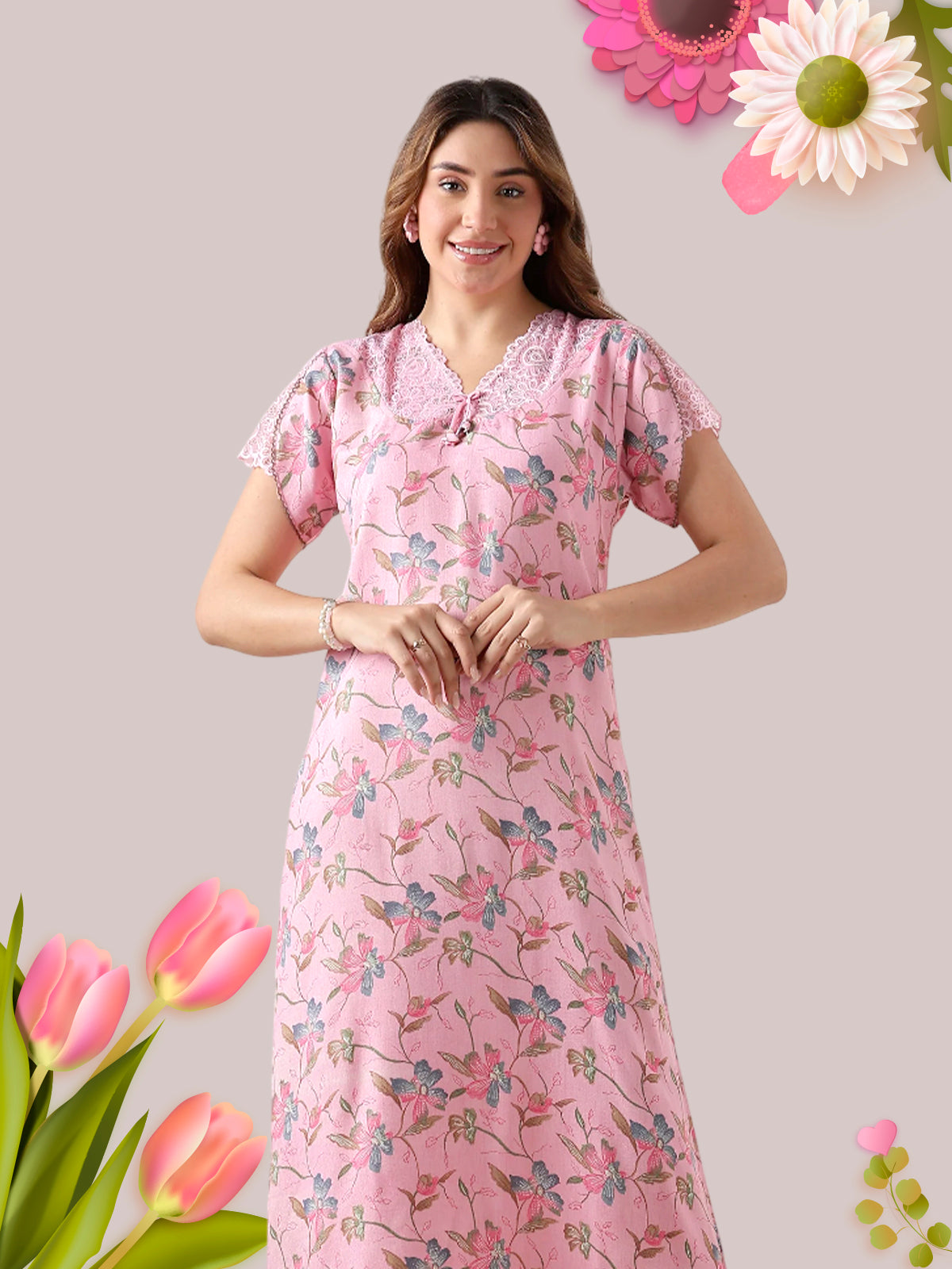 Cozy, Luxurious And Branded Alpine Nighties For Women Online – 9shines ...