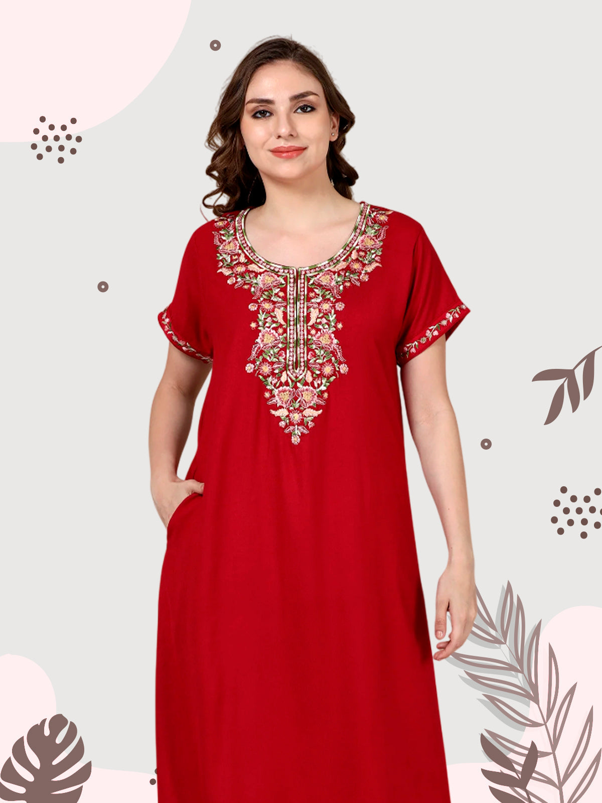 Trendy, Stylish and Comfortable Solid Nighties For Women. – 9shines label