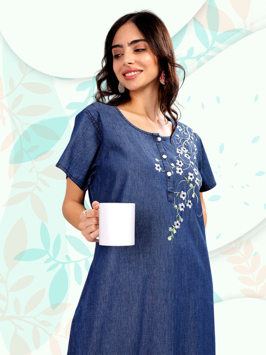 Shop Best Nighty for Women | Trendy Modern Nightwear Online – 9shines label