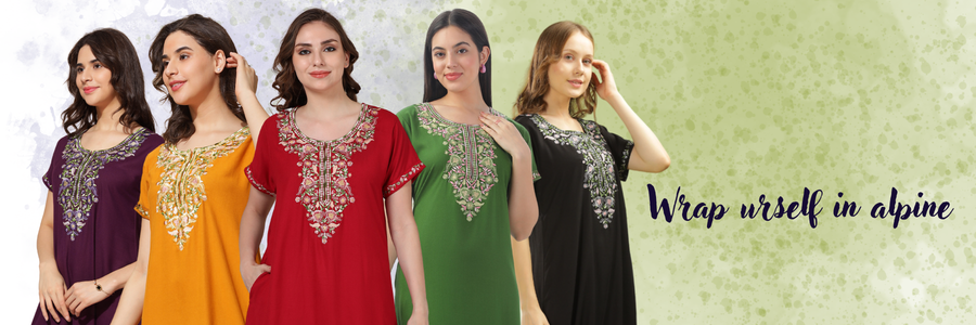 Designer Nighties - Buy Online Nighty In India at Best Price – 9shines ...