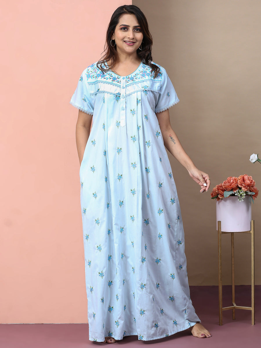 Shop Latest And Trendy Pure Cotton Nighty Onlline in India – 9shines label